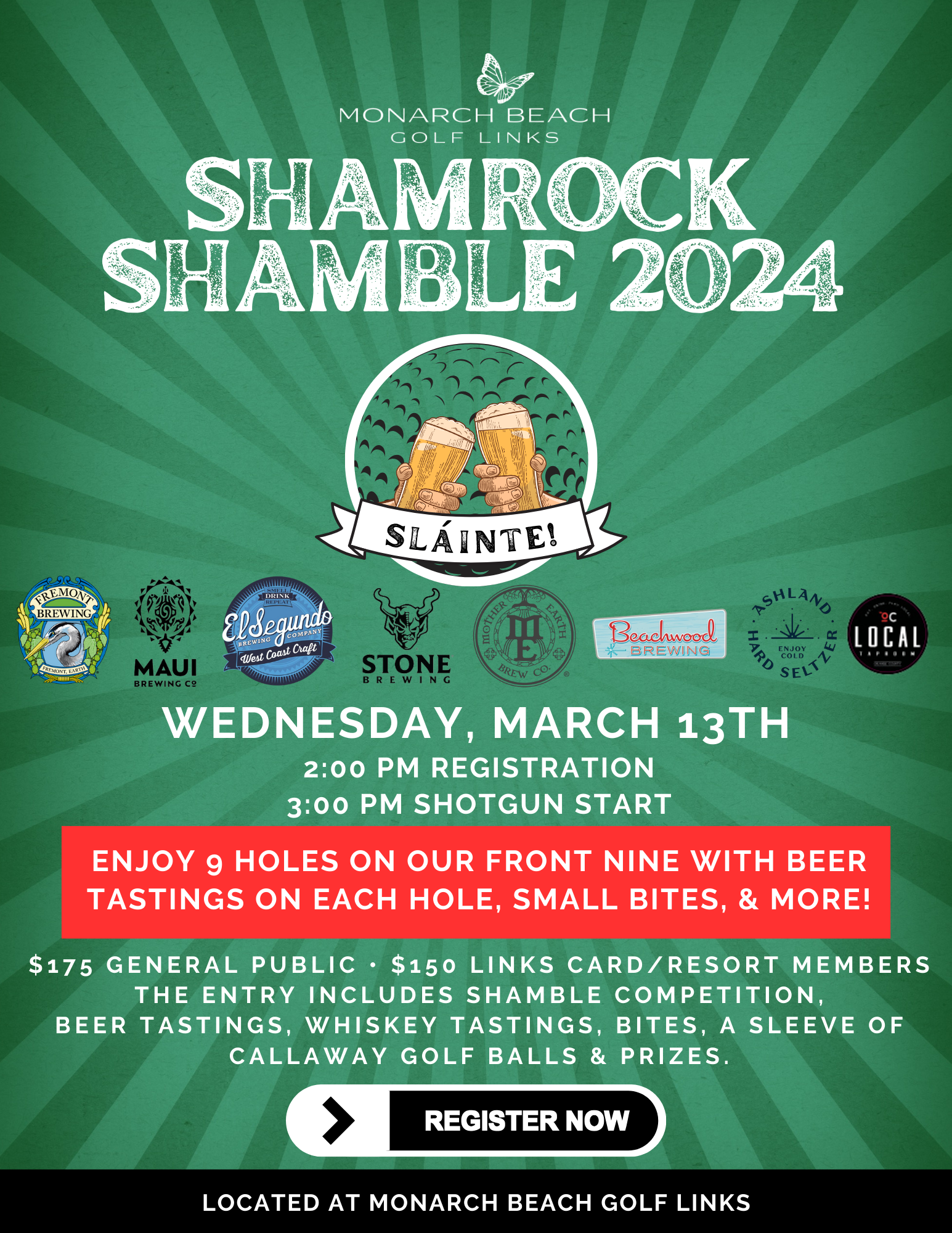 Shamrock Shamble 2024 - Monarch Beach Golf Links